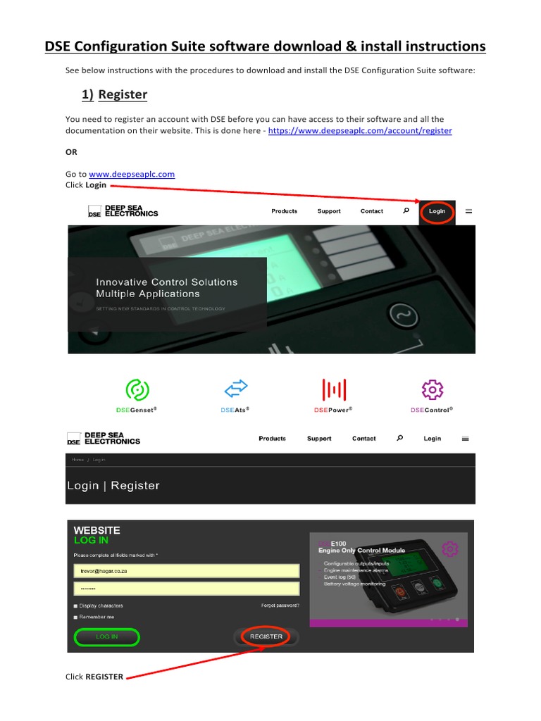 DSE Software Setup Guide | PDF | Computers
