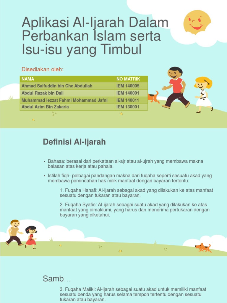 Aplikasi Al Ijarah Dalam Perbankan Islam Serta Isu Isu Yang | PDF