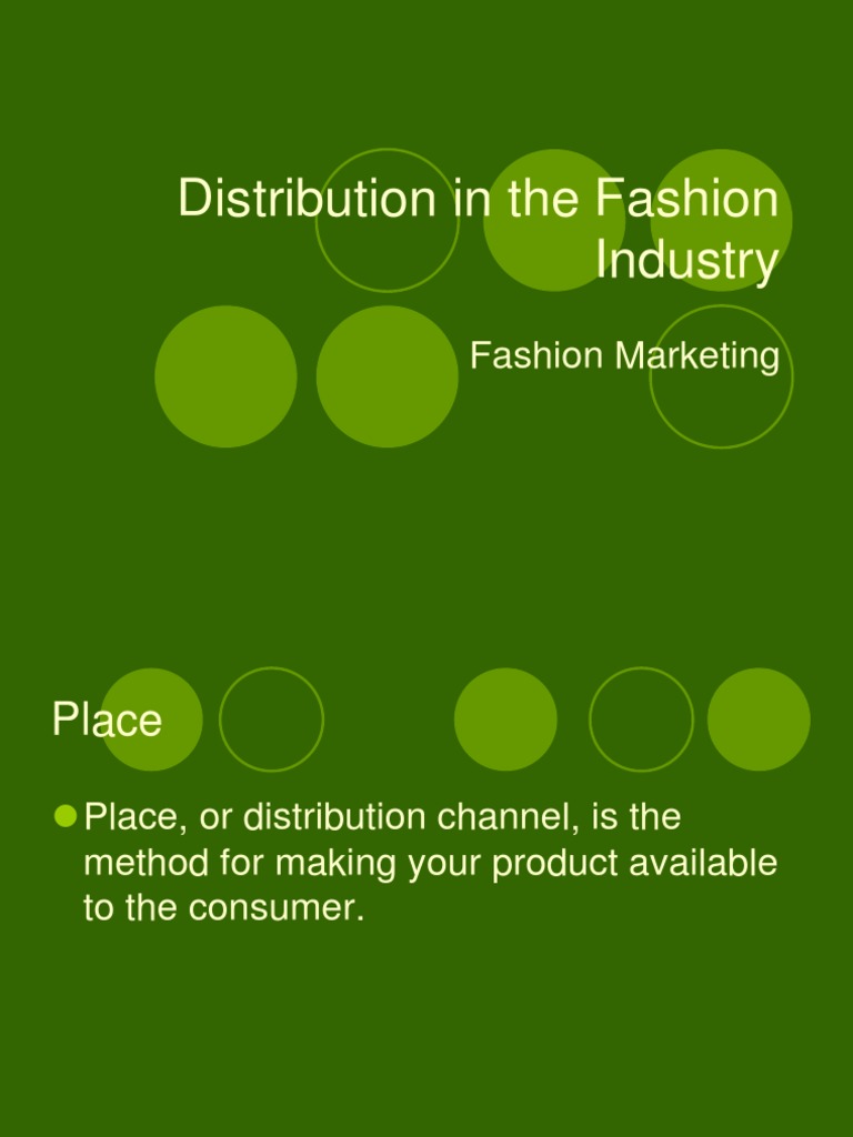 Fashion Distribution Channels Explained | PDF