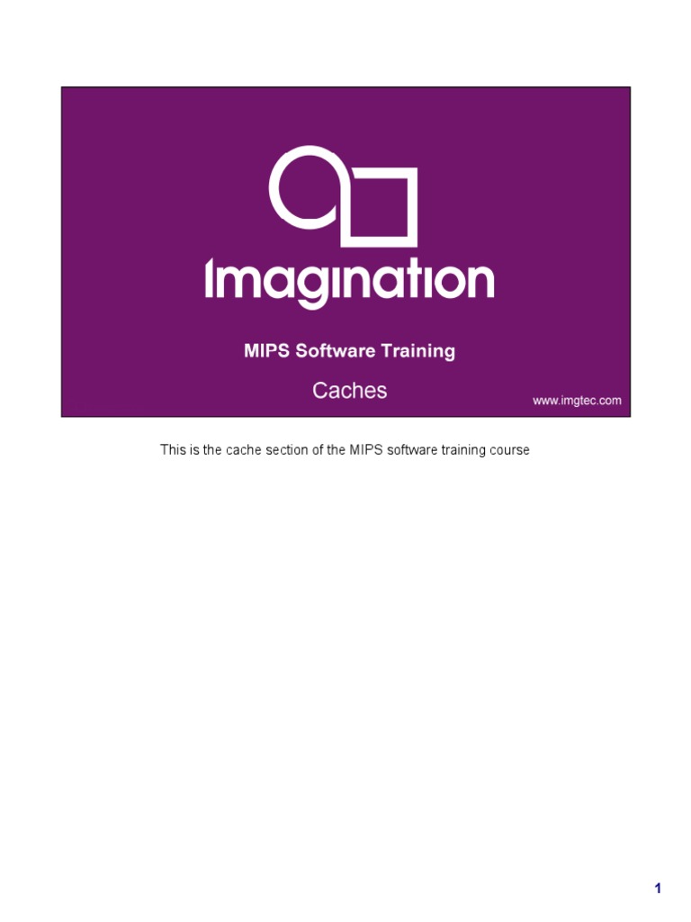 Caches | PDF | Cpu Cache | Cache (Computing)