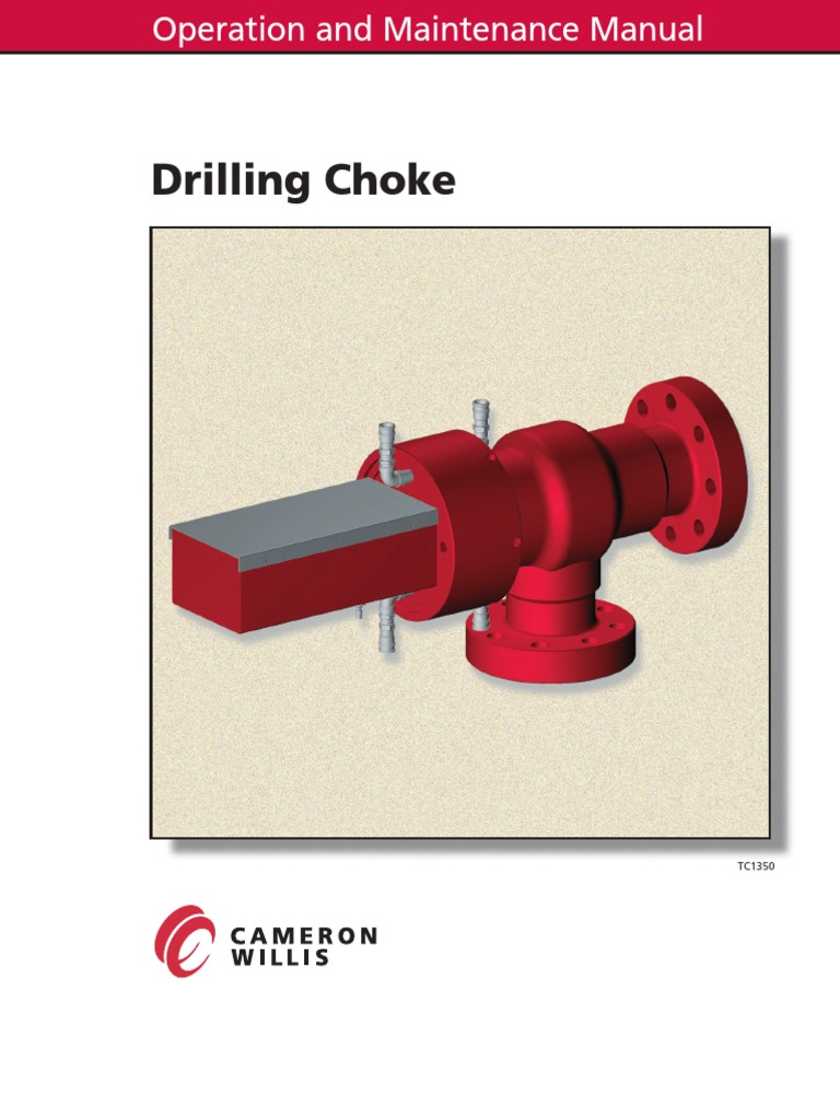 Tc1350 Drilling Choke | Mechanical Engineering | Machines