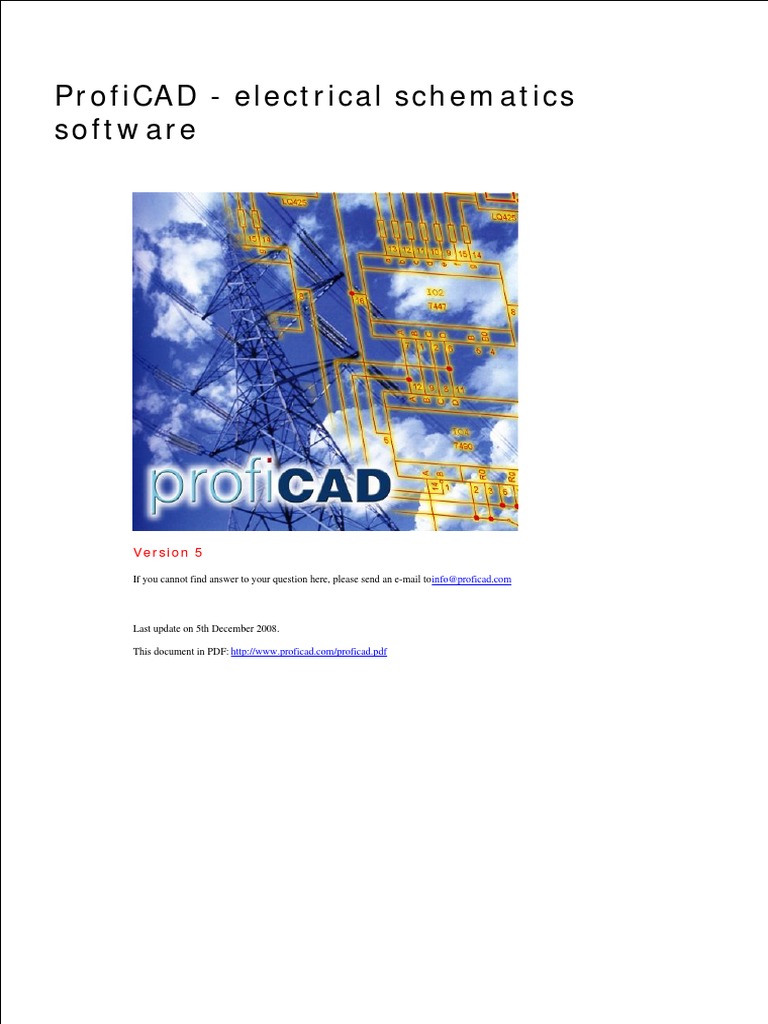 ProfiCAD PDF | Download Free PDF | File Format | Library (Computing)