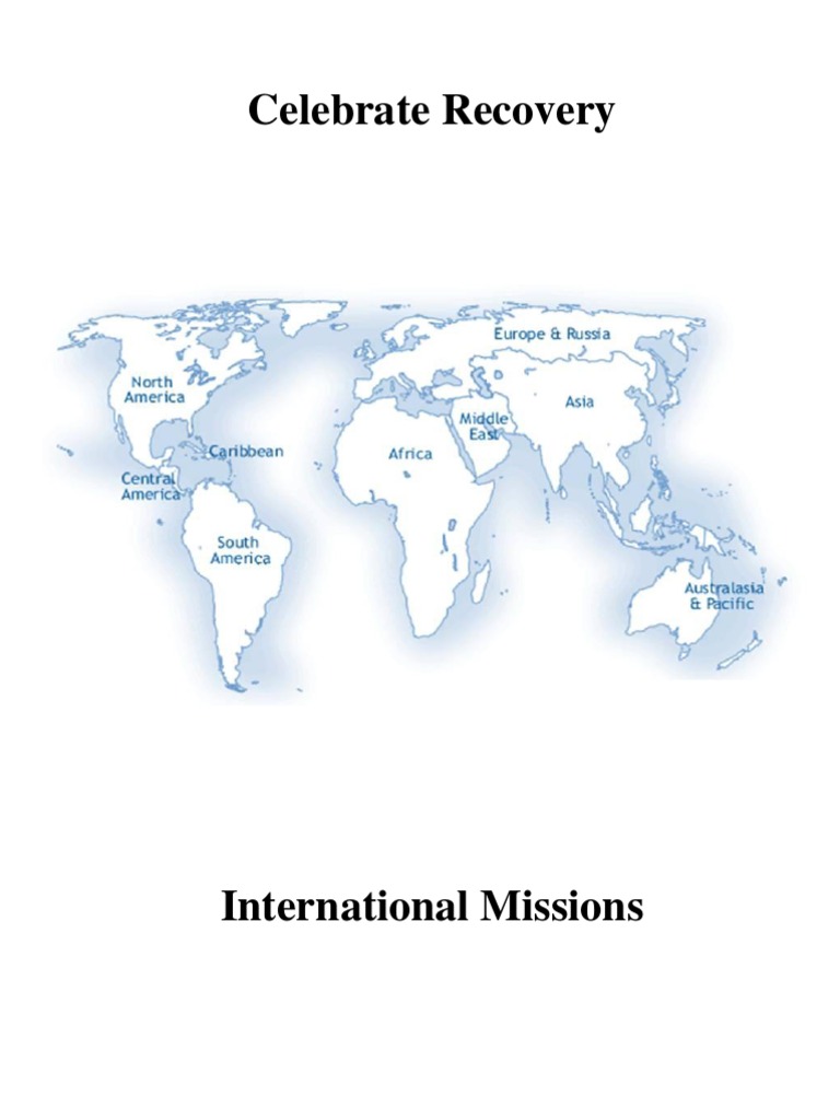 Celebrate Recovery International Missions Stratgey Updated | PDF | Goal ...