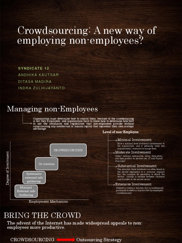 Crowdsourcing: Harnessing the Wisdom of the Crowd to Solve Problems and Drive Innovation | PDF ...