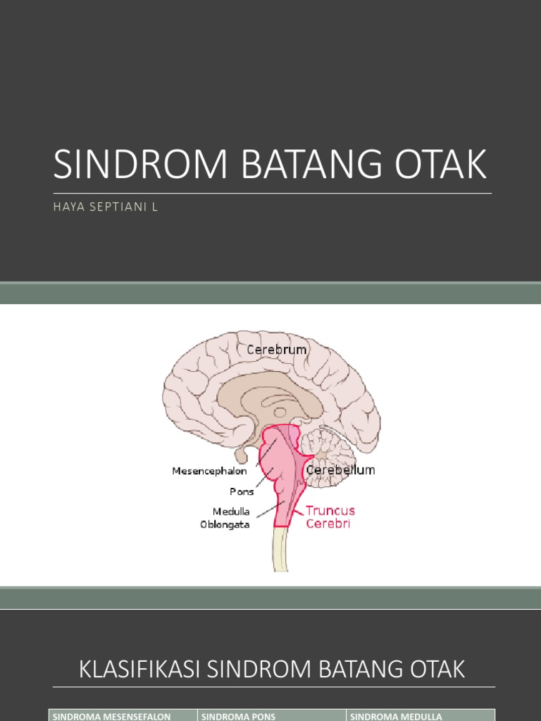 Sindrom Batang Otak | PDF