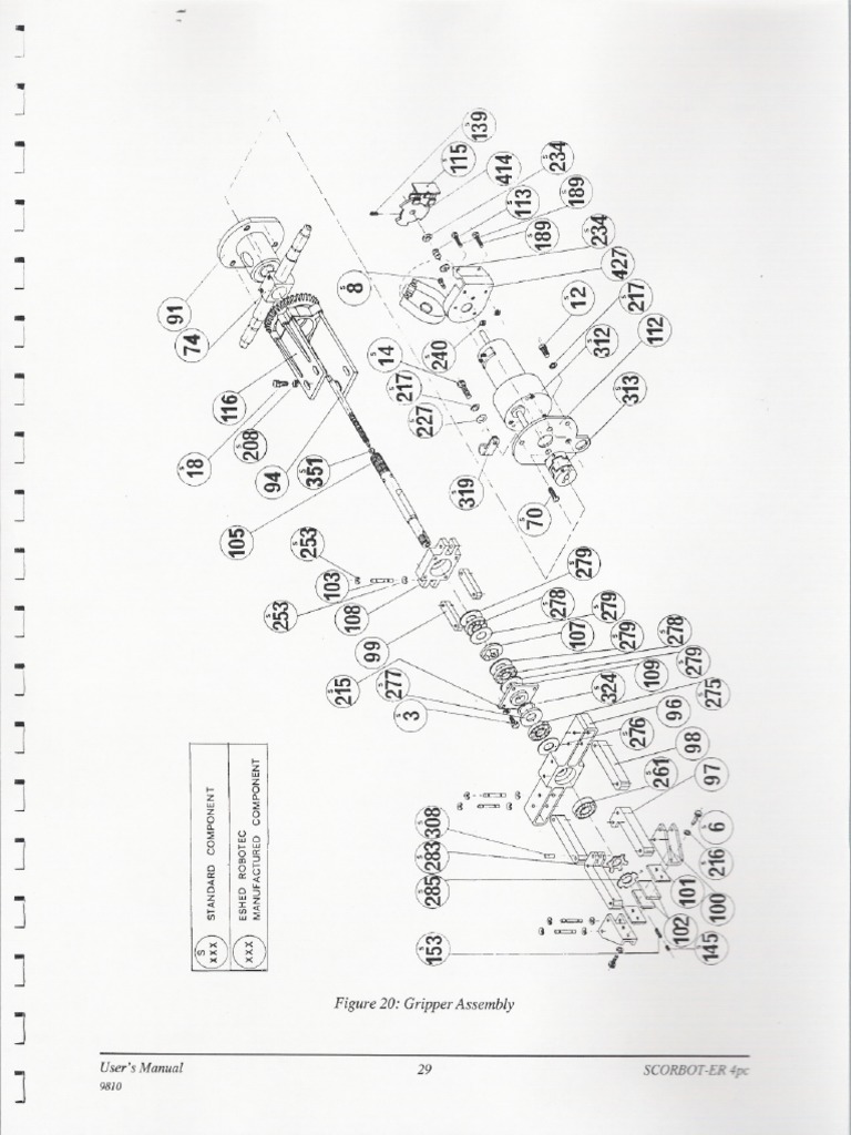Planos Scorbot Er9 | PDF | Robotics | Electromechanical Engineering