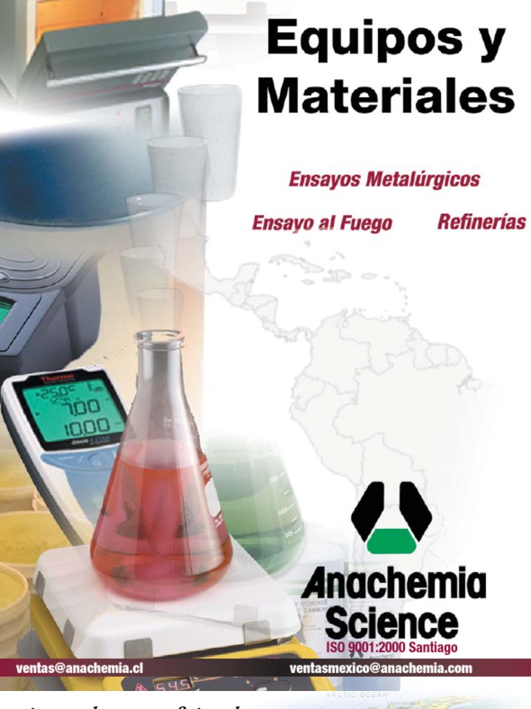 Anachemia Spanish Catalogue PDF | PDF | Lengua española | Minería