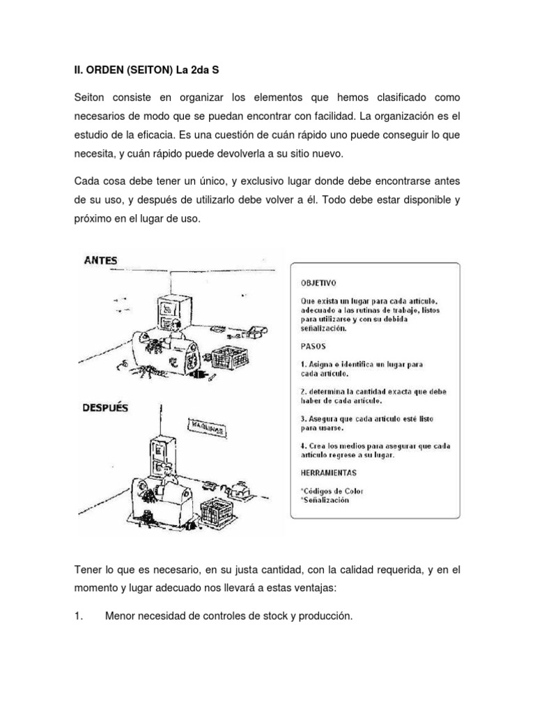 Seiton | PDF | Calidad (comercial) | Science