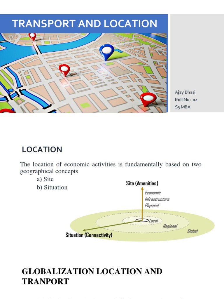 Transport and Location | PDF | Economics | Economies