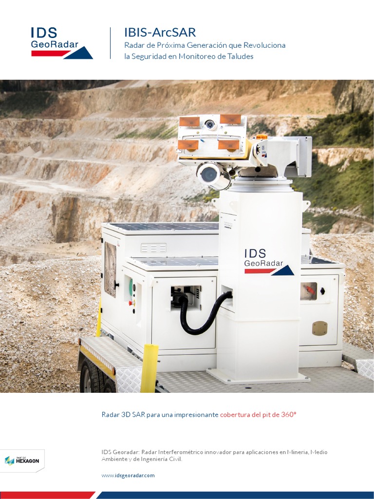 IBIS-ArcSAR: Radar Innovador para Taludes | PDF | Radar | Informática