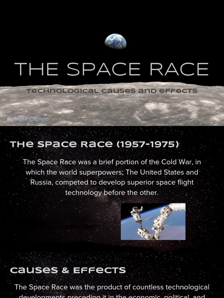 Space Race Final Powerpoint | PDF | Nasa | Outer Space