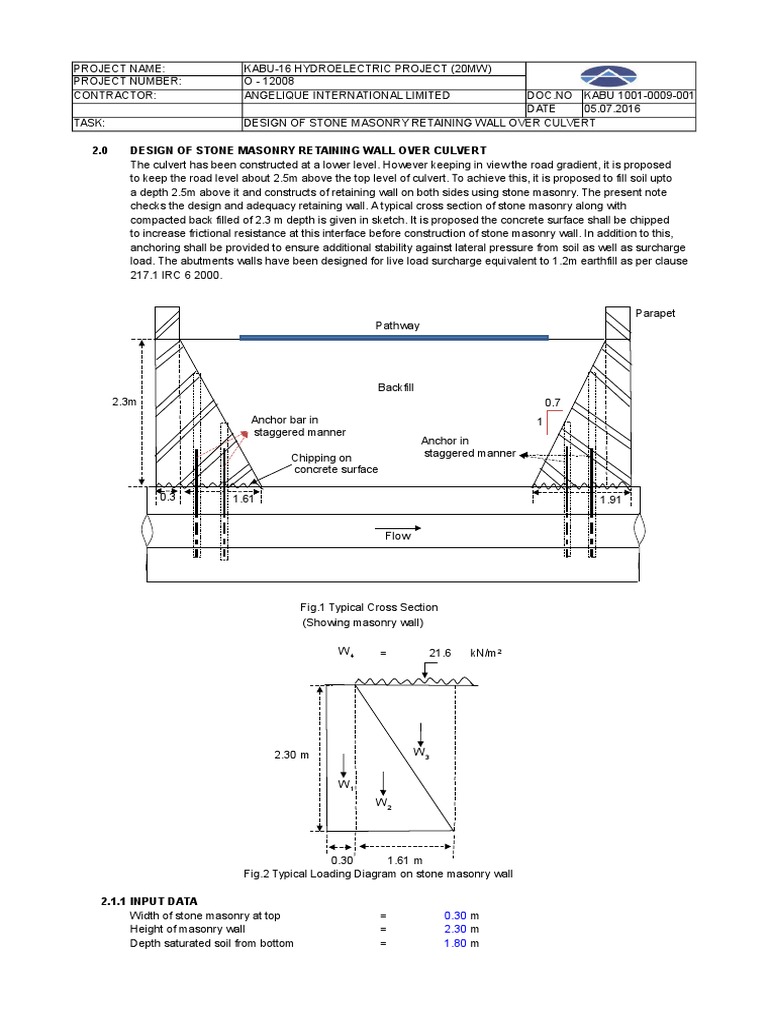 DRAFT - Masonry Wall Design | PDF | Masonry | Mechanical Engineering