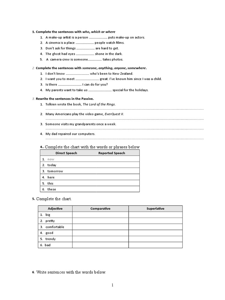 2.repaso Tiempos Verbales para 4 Eso y Segundo de Bachillerato | PDF ...