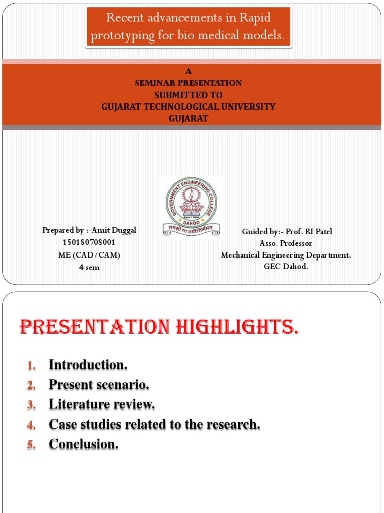 Biomedical Rapid Prototyping Advances | PDF | Geometry | Curve