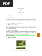 Transportation Research Board TRB Latex Template | PDF | Page Layout ...