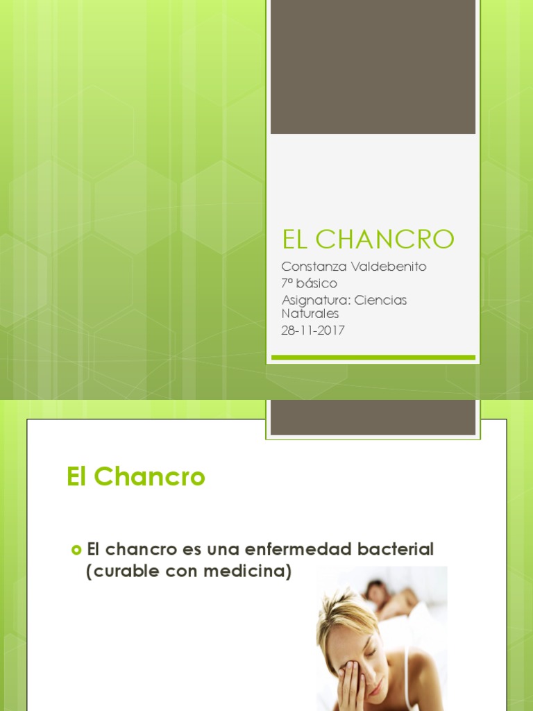 Chancro: Síntomas y Prevención | PDF | Infección transmitida ...