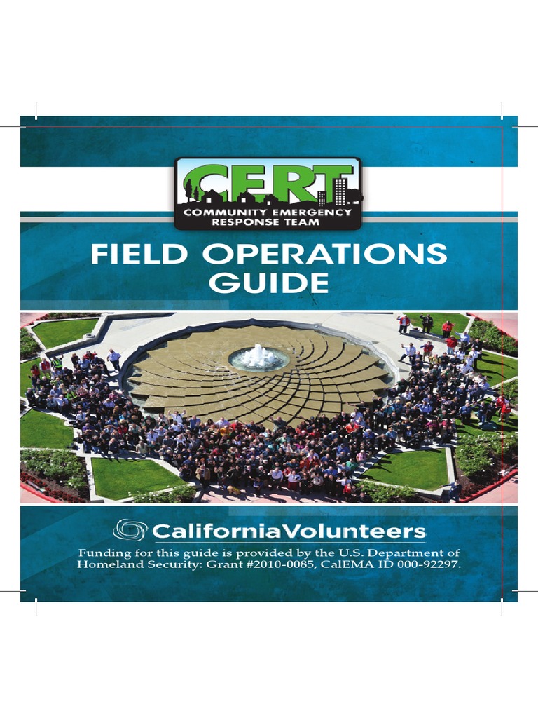 California CERT Field Operations Guide 2014 | PDF | Dangerous Goods ...