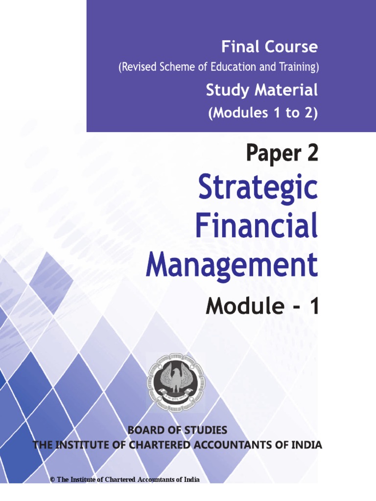 Strategic Financial Management | PDF | Valuation (Finance) | Financial ...