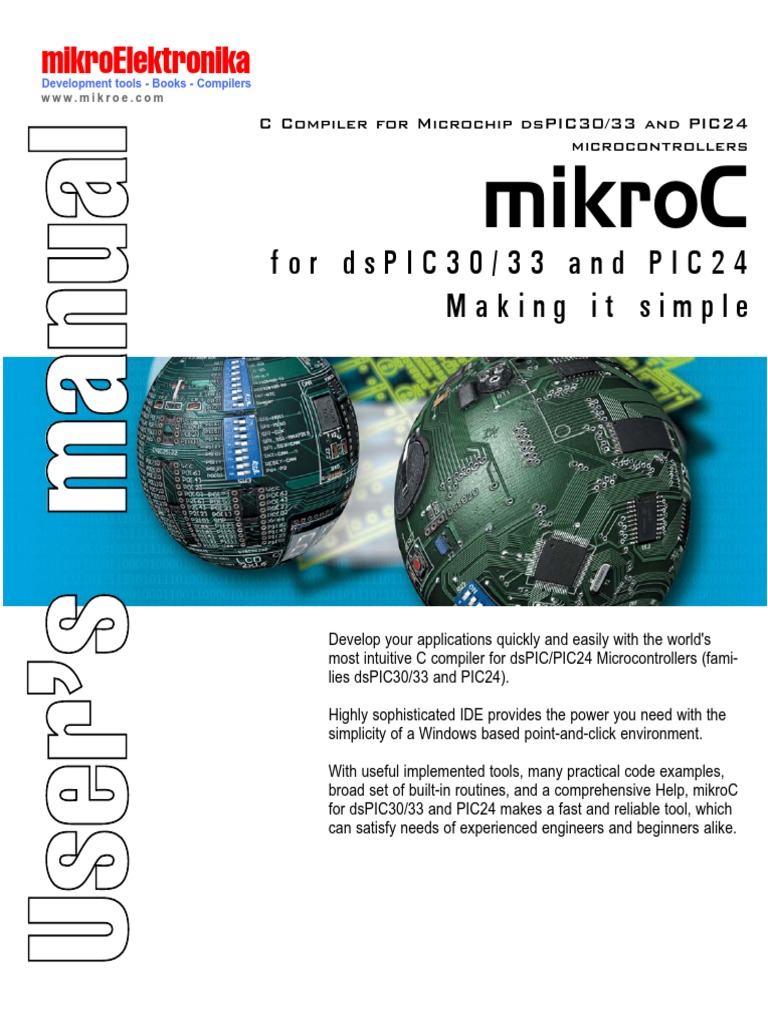 Mikroc Dspic Manual | PDF | Pic Microcontroller | Pointer (Computer Programming)