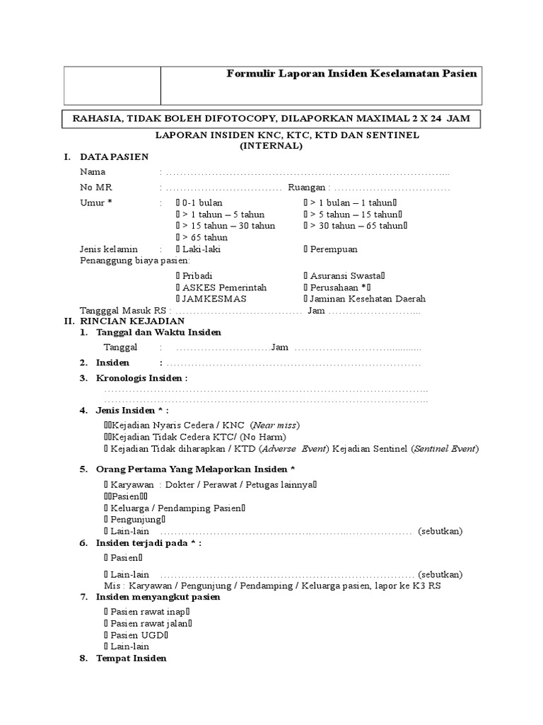 Formulir IKP | PDF | Hukum