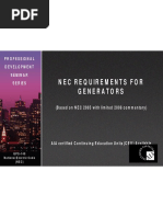 Generator Clearances | PDF