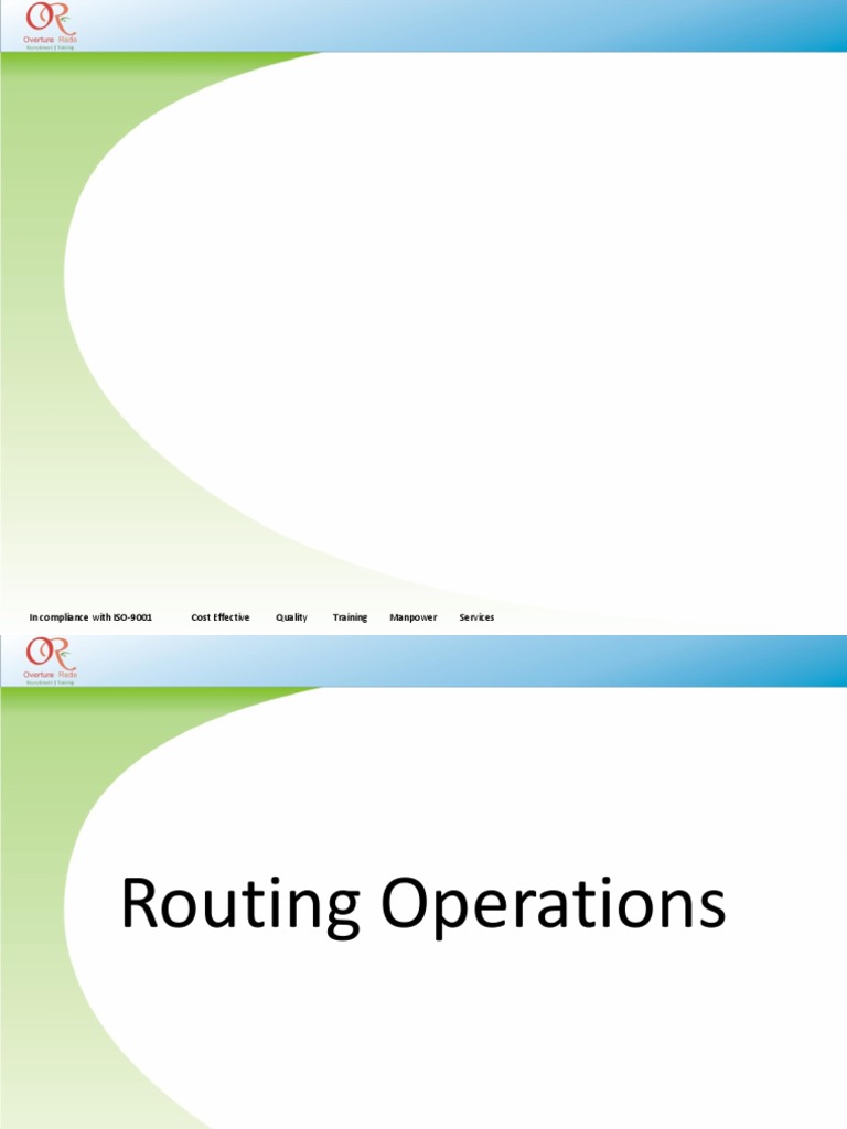 Routing Operations Overview | PDF | Routing | Router (Computing)