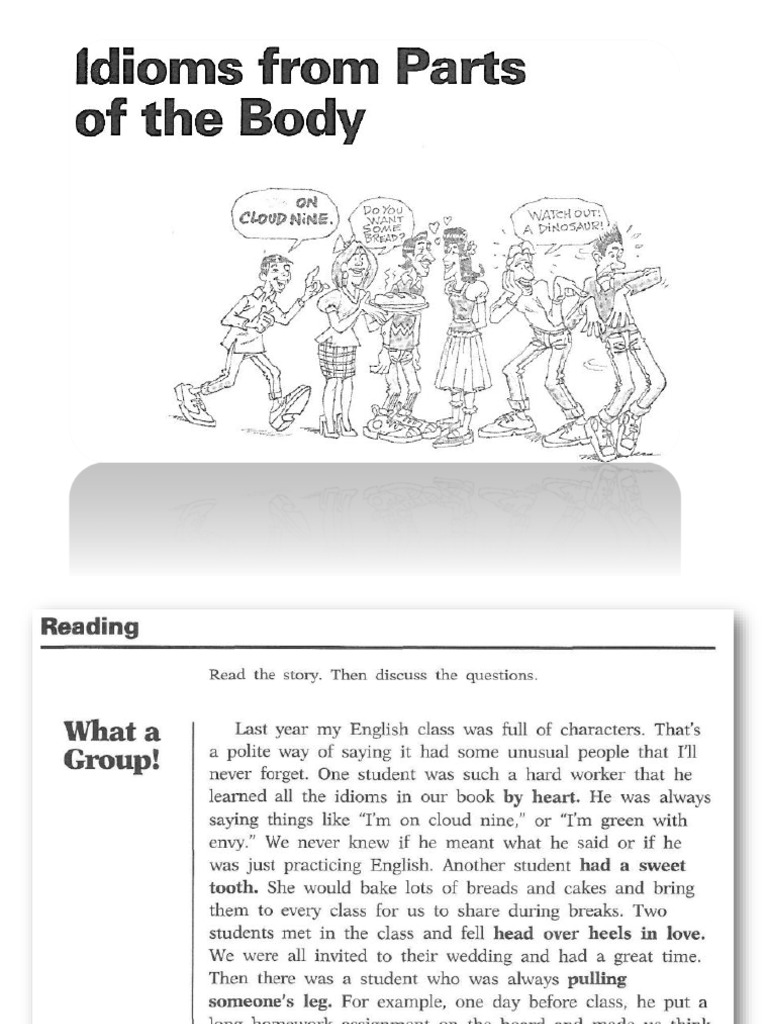 Idioms From Body Parts | PDF