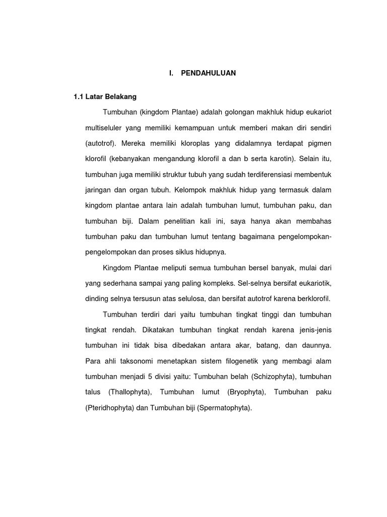 Divisi Schizophyta | PDF