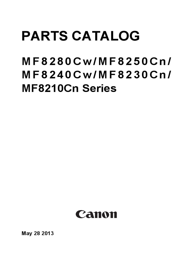 MF8280Cw MF8250Cn MF8240Cw MF8230Cn MF8210Cn+Series | PDF ...