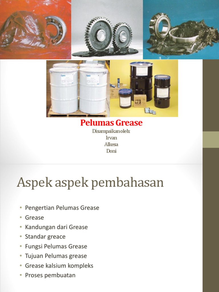 Pelumas Grease | PDF