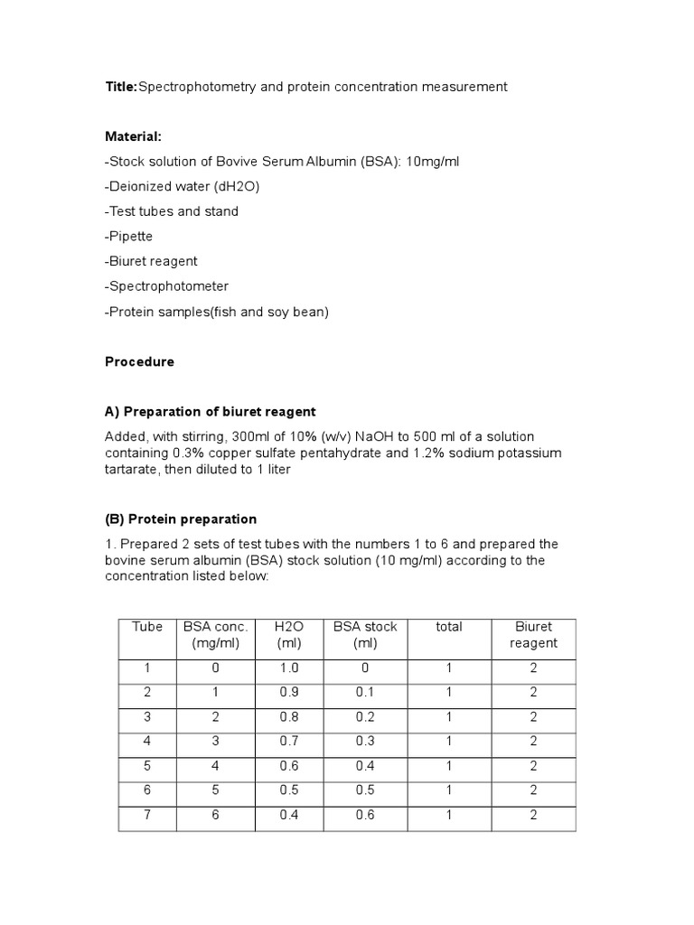 Lab SBL 3 | PDF | Spectrophotometry | Absorbance