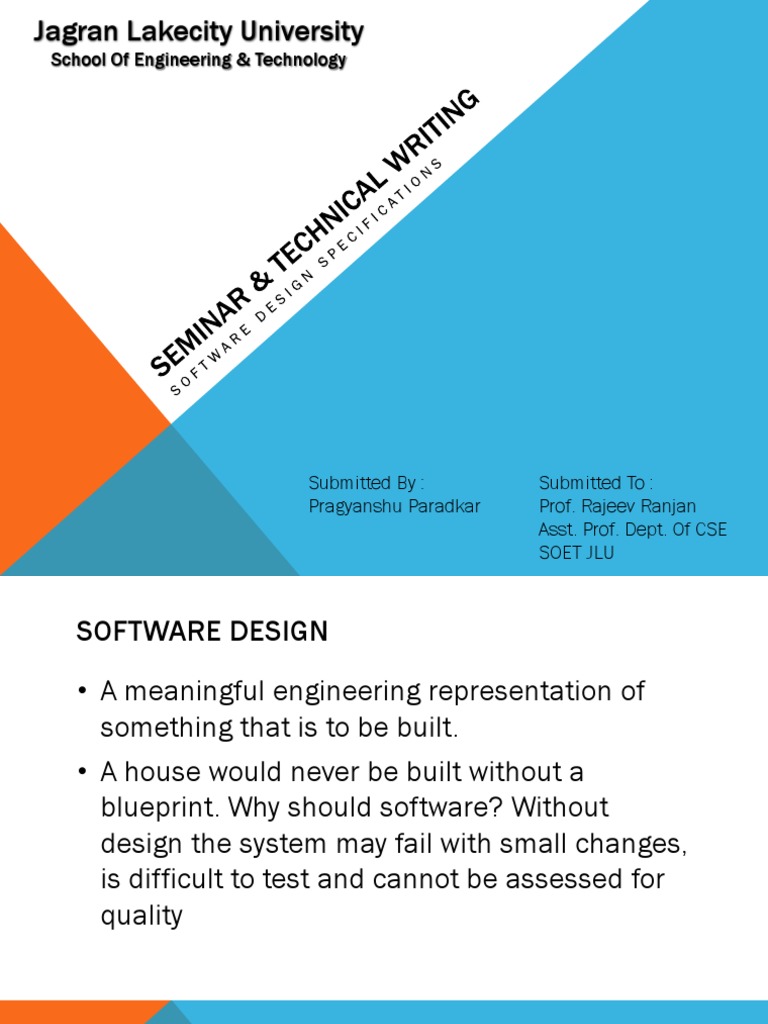 Seminar and Technical Writing | PDF