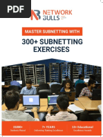 50 Ipv4 Subnetting Practice Questions (With Answer Key) | PDF | Ip ...