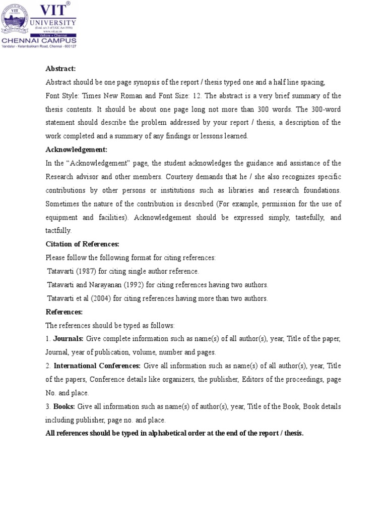 Abstract:: All References Should Be Typed in Alphabetical Order at The ...