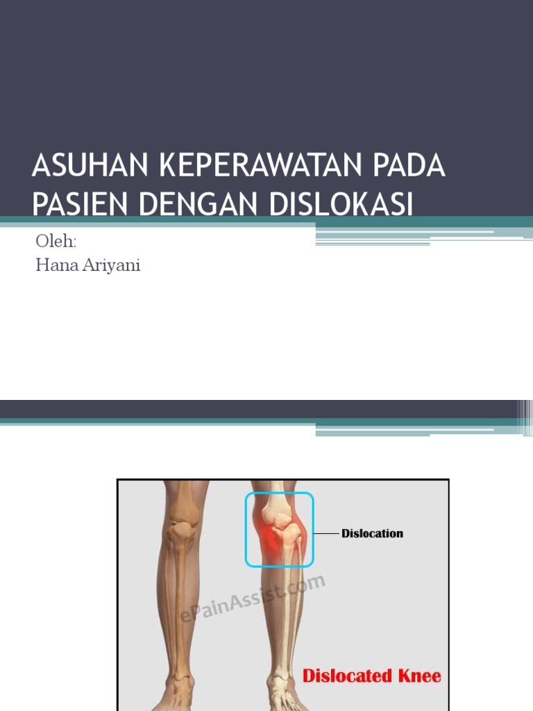 Askep Dislokasi | PDF | Joint | Shoulder