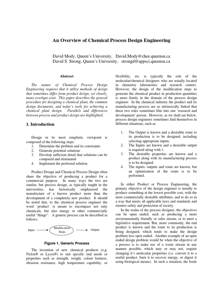 Process Concept Diagram Pcd Chemical Engineering Solved Depa