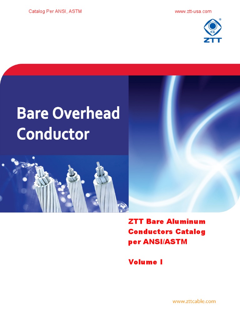 ZTT Bare Conductors Catalog I | PDF