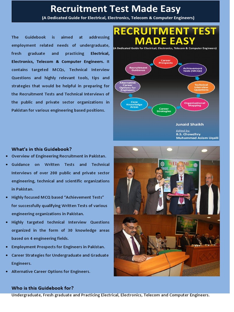Brochure - Recruitment Test Made Easy - 2 PDF | PDF | Science And ...