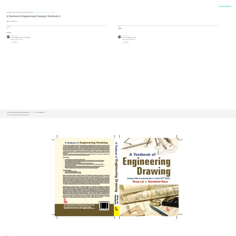 A Textbook of Engineering Cover | PDF | Engineering | Graphics