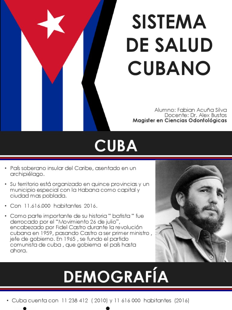 Sistema de Salud Cubano Final | PDF | Cuba | Enfermería
