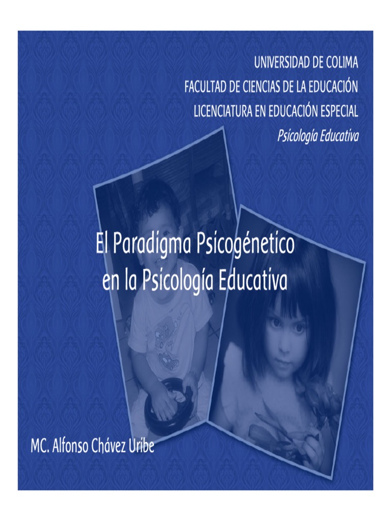 6 Paradigma Psicogenetico PDF | PDF | Constructivismo (filosofía de la ...
