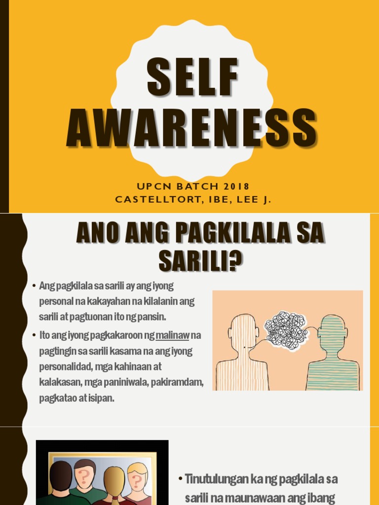 Self Awareness | PDF