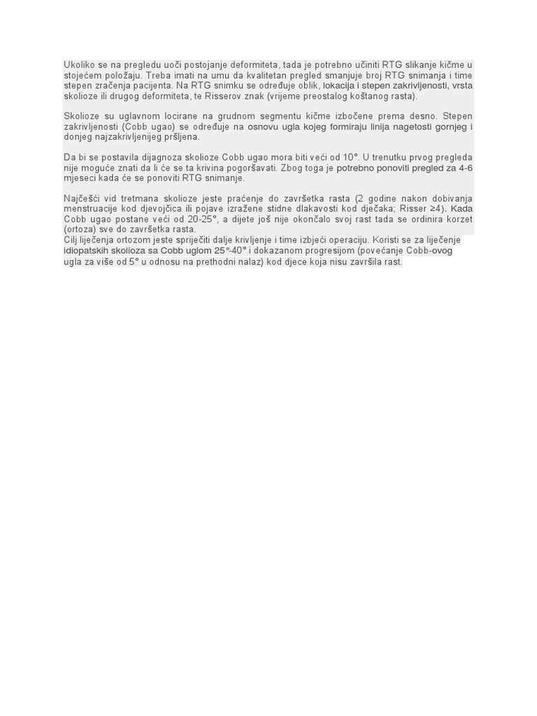 RTG Snimak | PDF