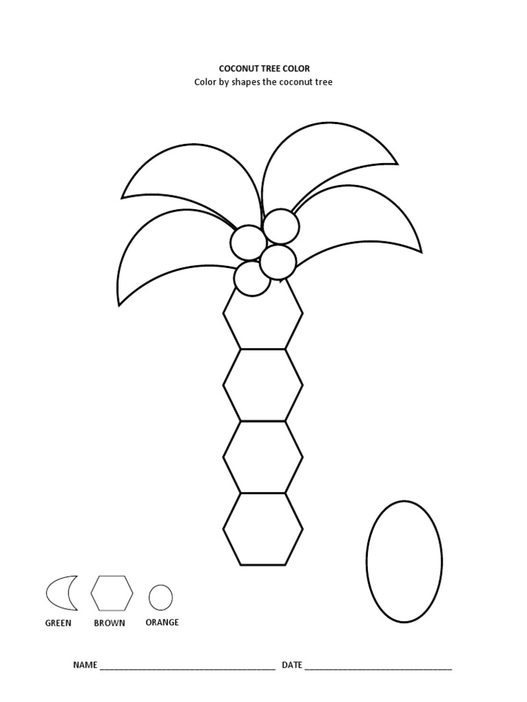 Coconut Tree Color | PDF