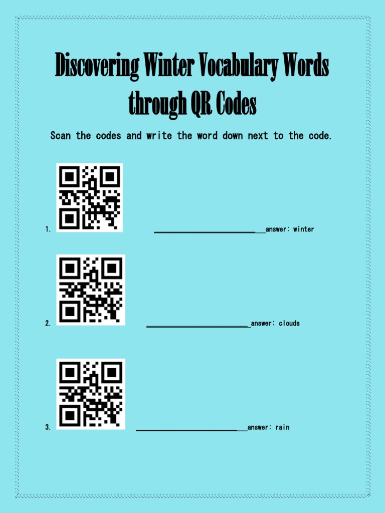 QR Code Assignment | PDF