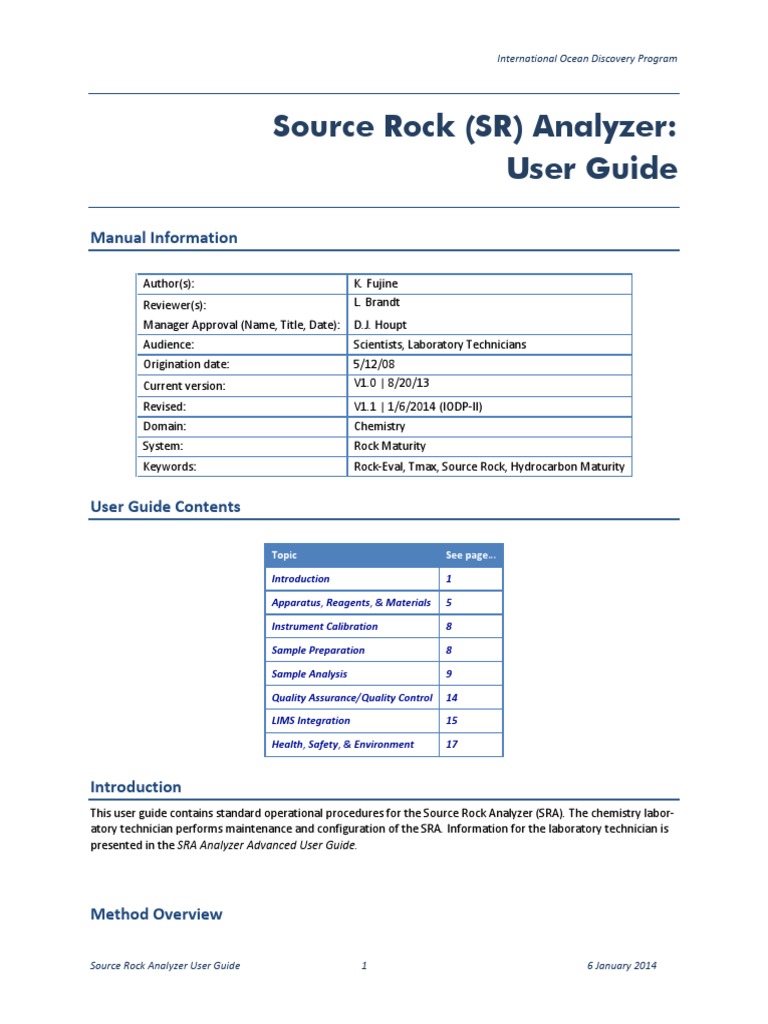 Source Rock Analysis | PDF | Total Organic Carbon | Pyrolysis
