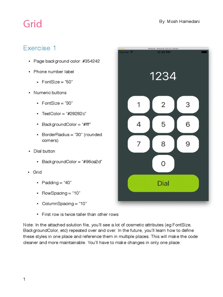 Grid Exercise | PDF | Computing | Areas Of Computer Science
