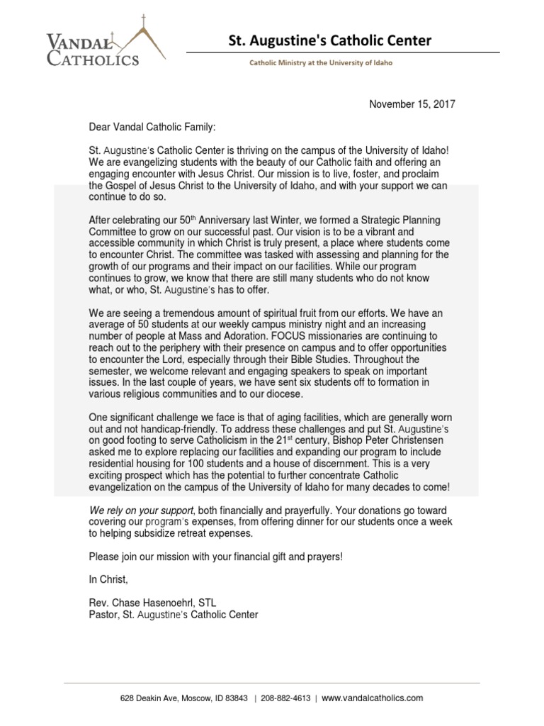 Pastor Letter | PDF | Christian Mission | Evangelism