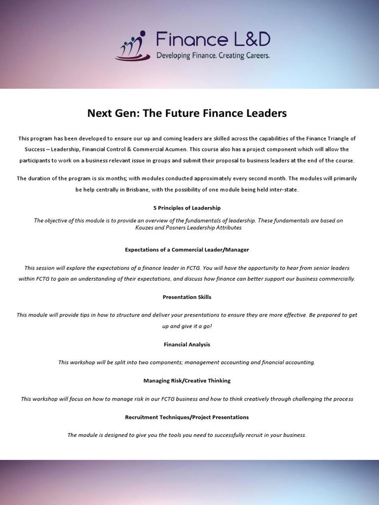 Next Gen Outline | PDF