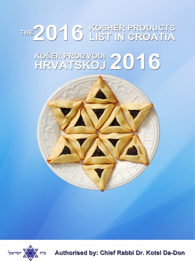 Kosher Food Product List | PDF